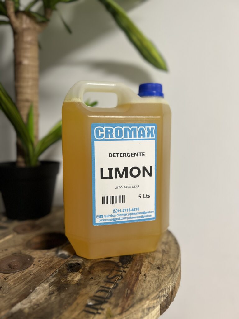 DETER LIMON X 5L B/NUEVO - Química Cromax